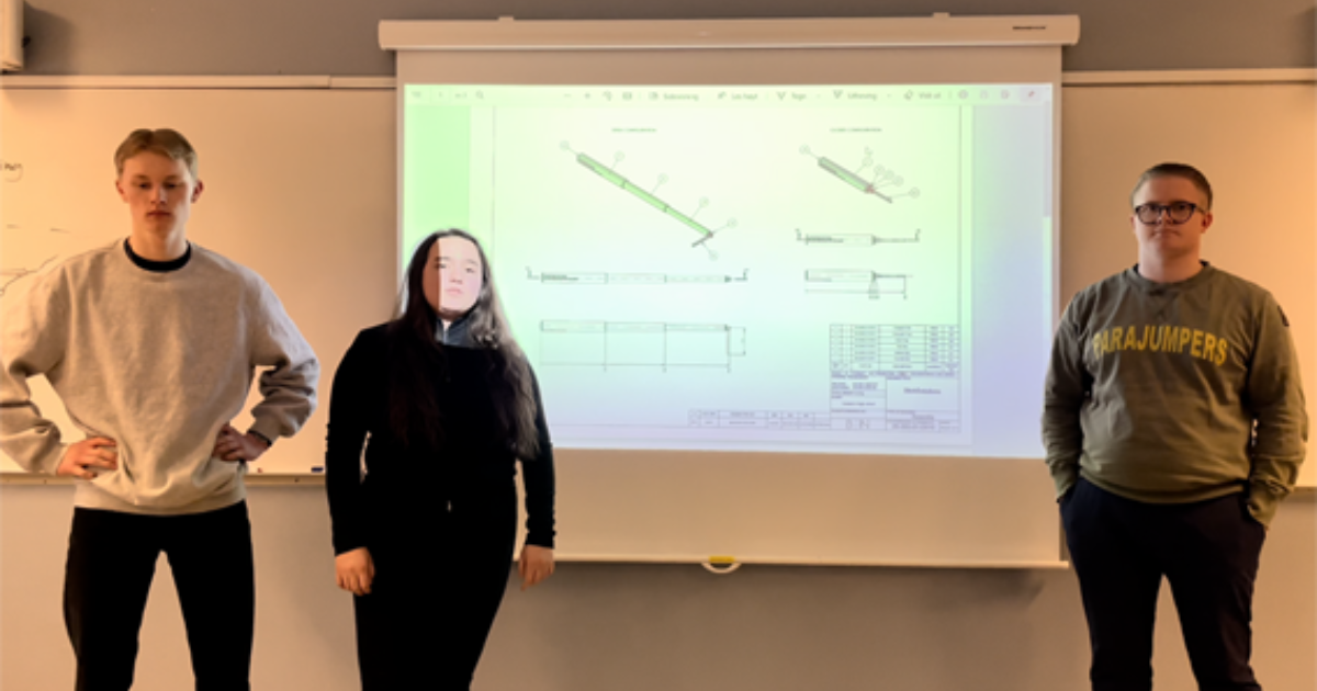 Ungt Entreprenørskap | StickSolutions UB - Frederik II videregående…