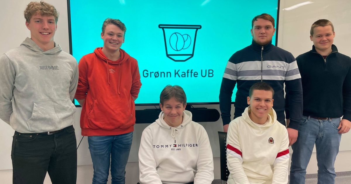 Ungt Entreprenørskap | Grønn Kaffe - Kristiansand Katedralskole Gimle