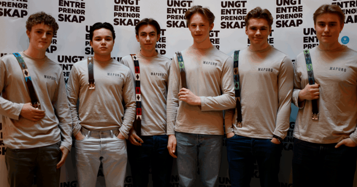 Ungt Entreprenørskap | Mapuro UB - Ullern vgs